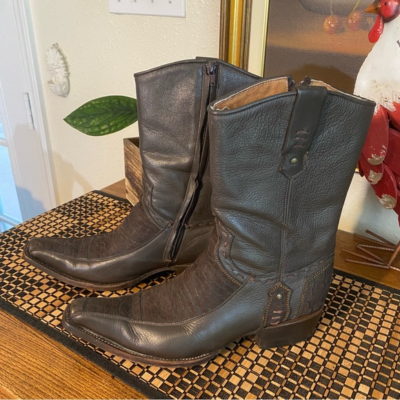 forastero | Shoes | Forastero Boots Men 85 Leather Brown Western Brown ...